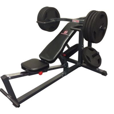 HEAVY DUTY LEVERAGE CHEST/SHOULDER/BACK BENCH PRESS MACHINE
